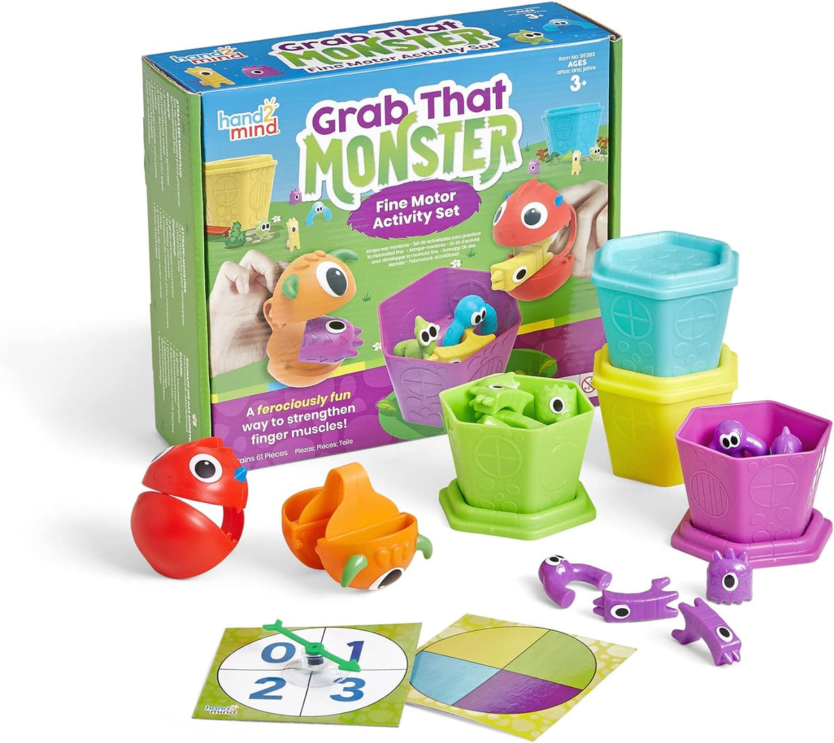 Grab That Monster Fine Motor Activity Set — Thinking Toys