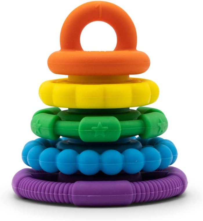 Jellystone Rainbow Stacker & Teether — Thinking Toys