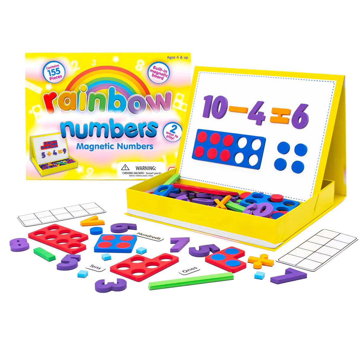 Rainbow Magnetic Numbers — Thinking Toys