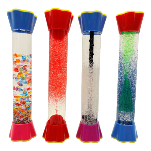 Liquid Timers - Pack of 4 Sensory Motion Liquid Timers — Thinking Toys