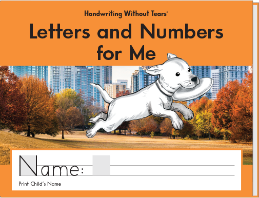 Student Workbook - Letters and Numbers for Me - Handwriting Without Te ...