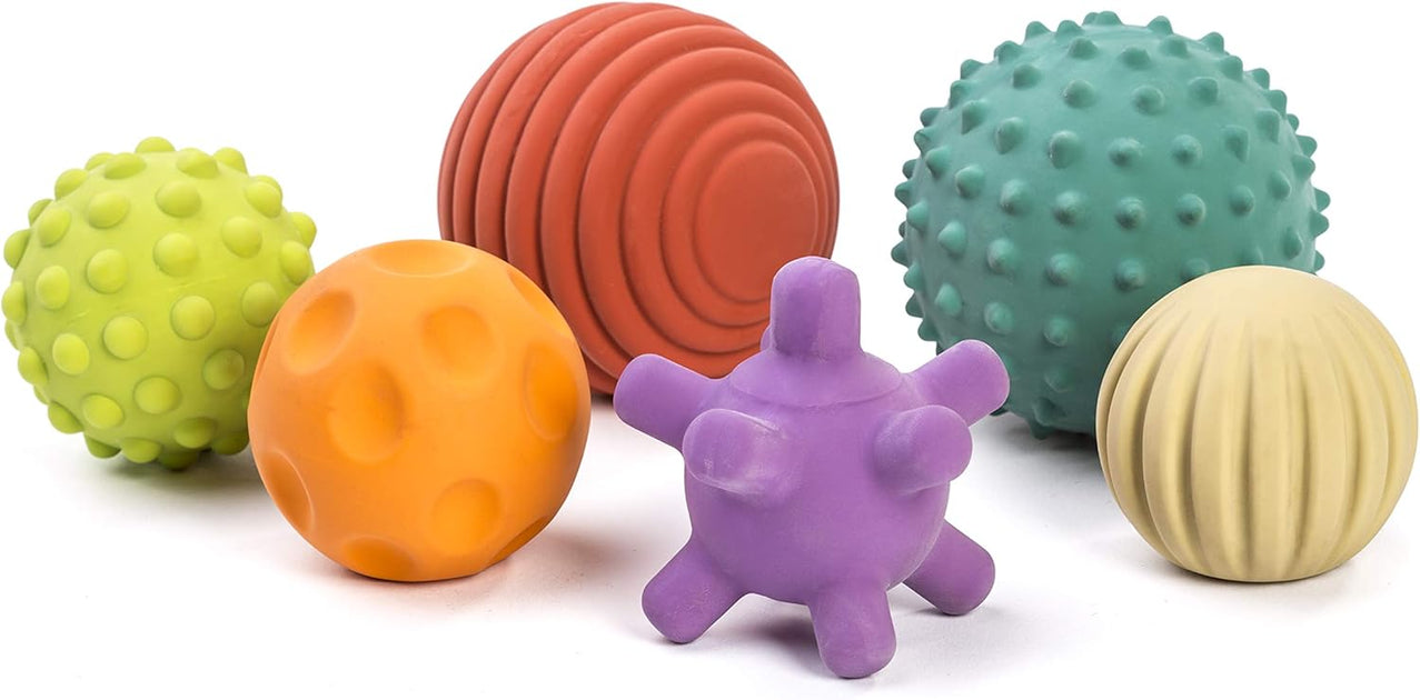 Sensory Balls - Set of 6 - Available End March — Thinking Toys