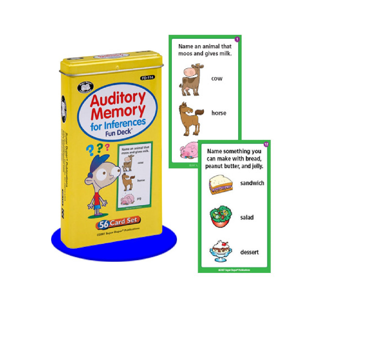 Fun Deck - Auditory Memory for Interferences — Thinking Toys
