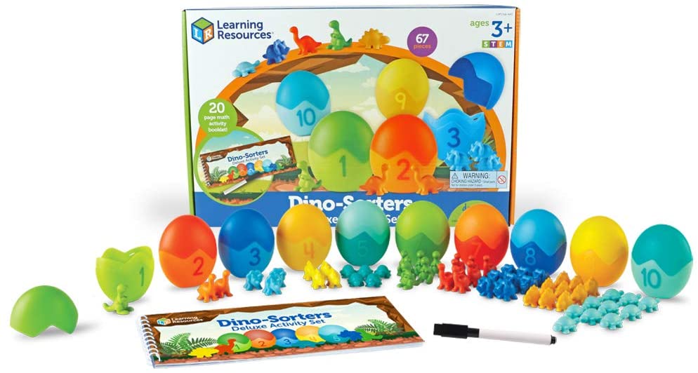 Counting Dino-Sorters Math Activity Set — Thinking Toys