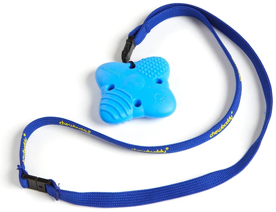 Chewbuddy Super ~Blue with Lanyard — Thinking Toys