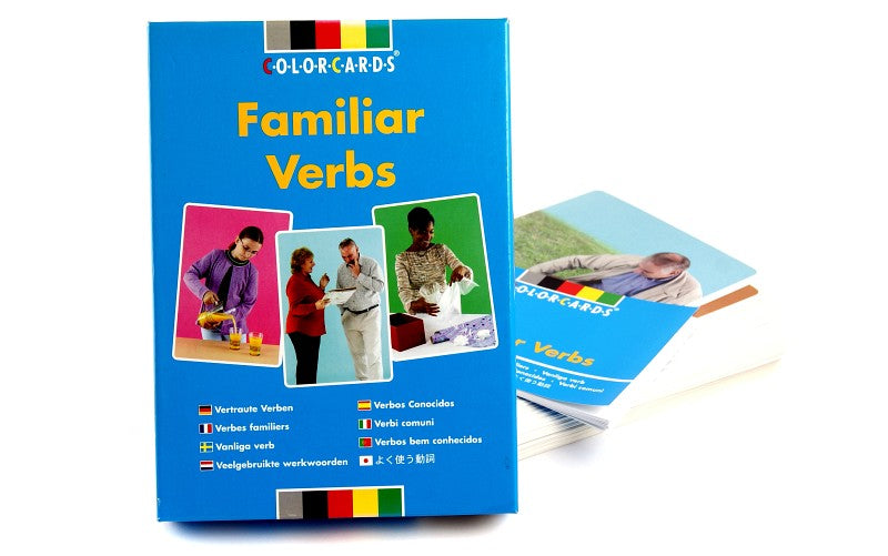 Colorcards - Familiar Verbs — Thinking Toys