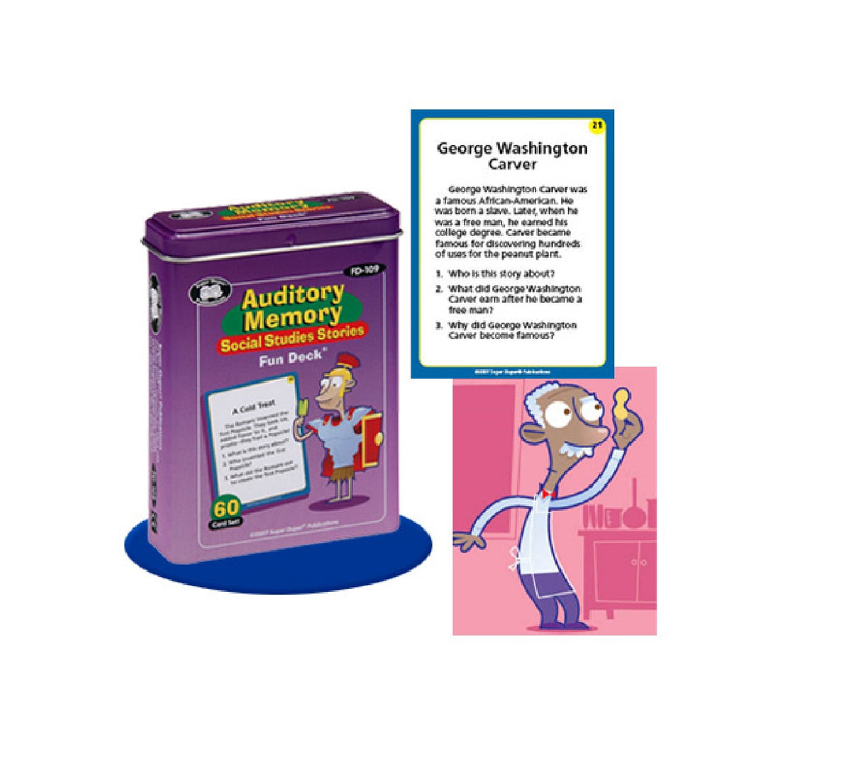 Fun Deck - Auditory Memory Social Studies Stories — Thinking Toys