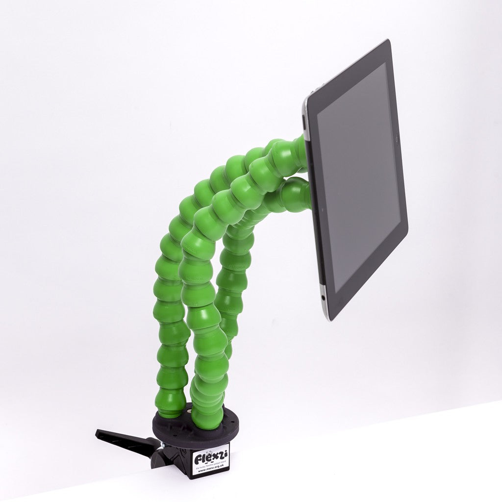 Flexzi 2 with Heavy Duty Clamp - Green (32cm) — Thinking Toys