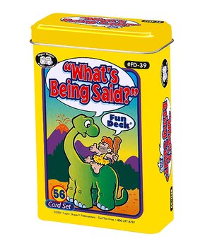 Fun Deck - What's Being Said — Thinking Toys
