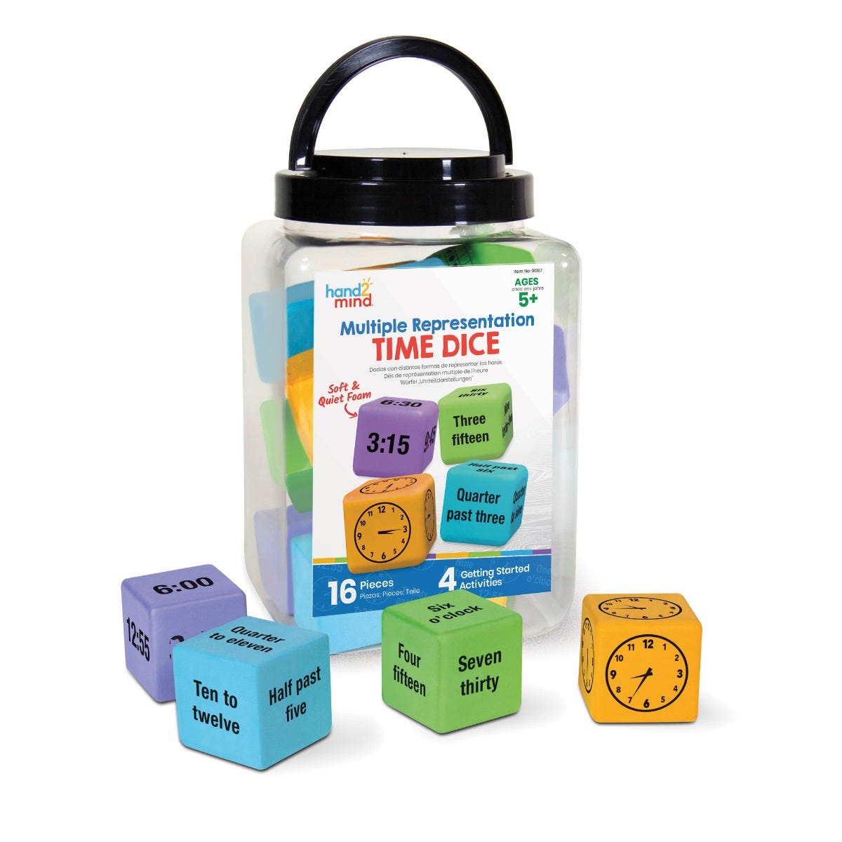 Multiple Representation Time Dice — Thinking Toys