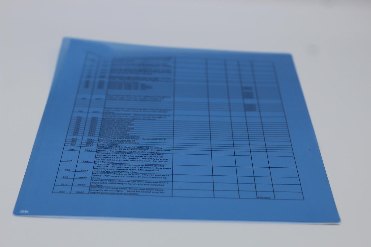 Page Reading Overlay - Sky Blue — Thinking Toys