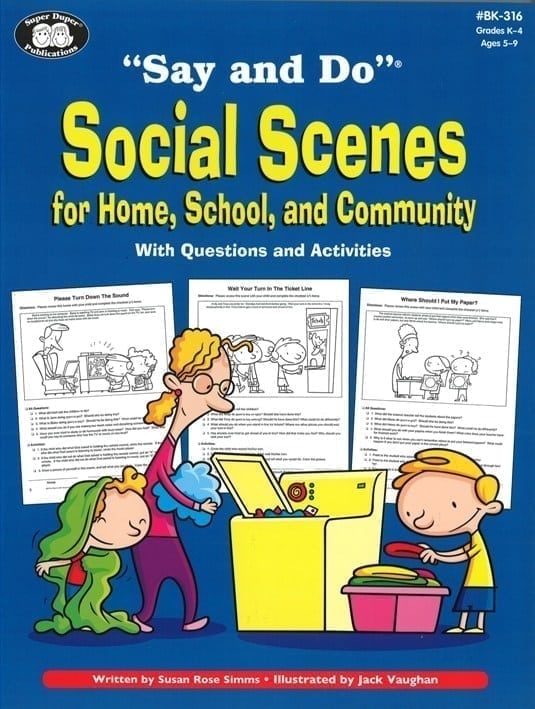 Say and Do Social Scenes for Home, School and Community — Thinking Toys