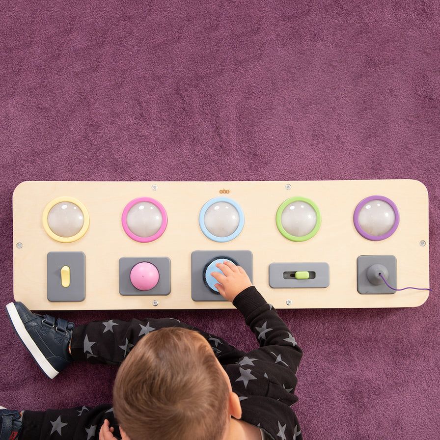 Switch and Press Fine Motor Board — Thinking Toys