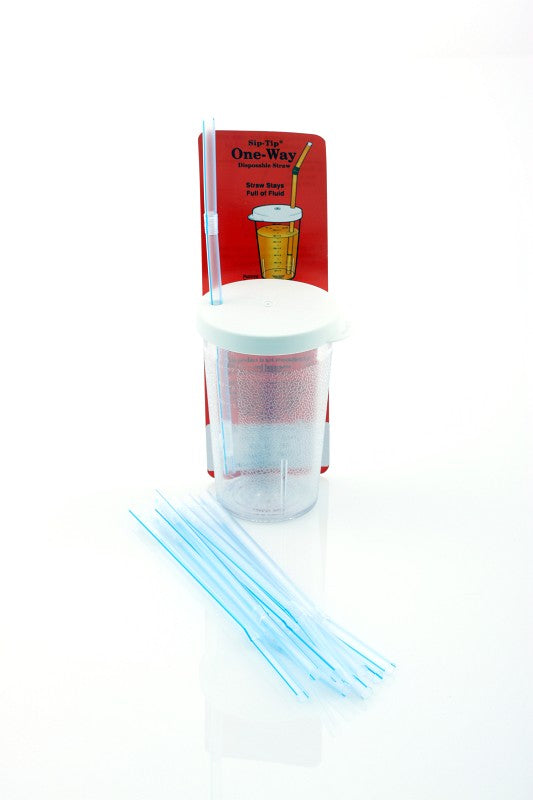 Sip Tip Assembly with 10 One Way Straws — Thinking Toys