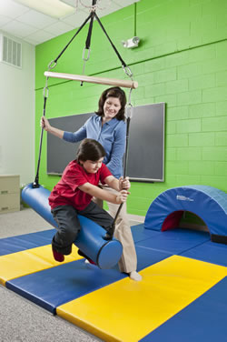Southpaw - Standard Bolster Swing (1000) (O) — Thinking Toys