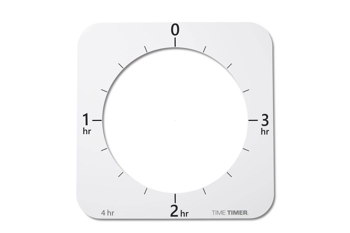 Additional timer faces and set markers for Time Timer MAX — Thinking Toys