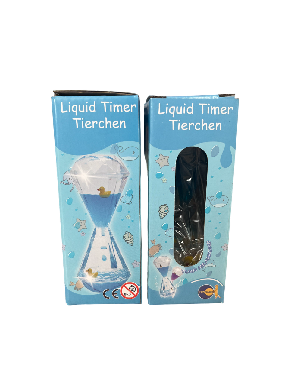 Liquid Bubble Timer with Animal — Thinking Toys